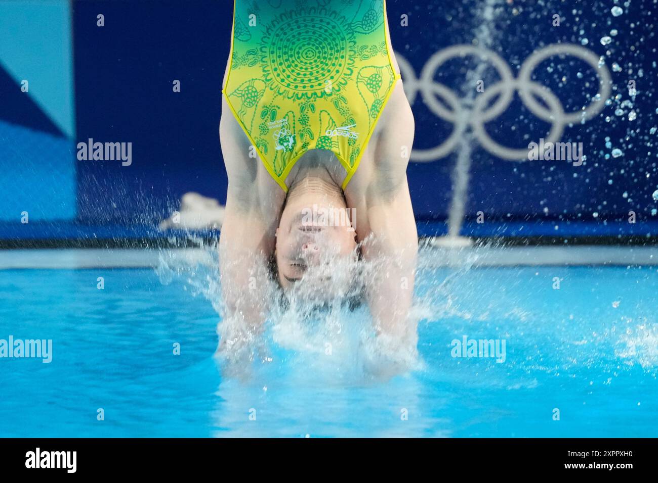 Australia's Maddison Keeney competes in the women's 3m springboard ...