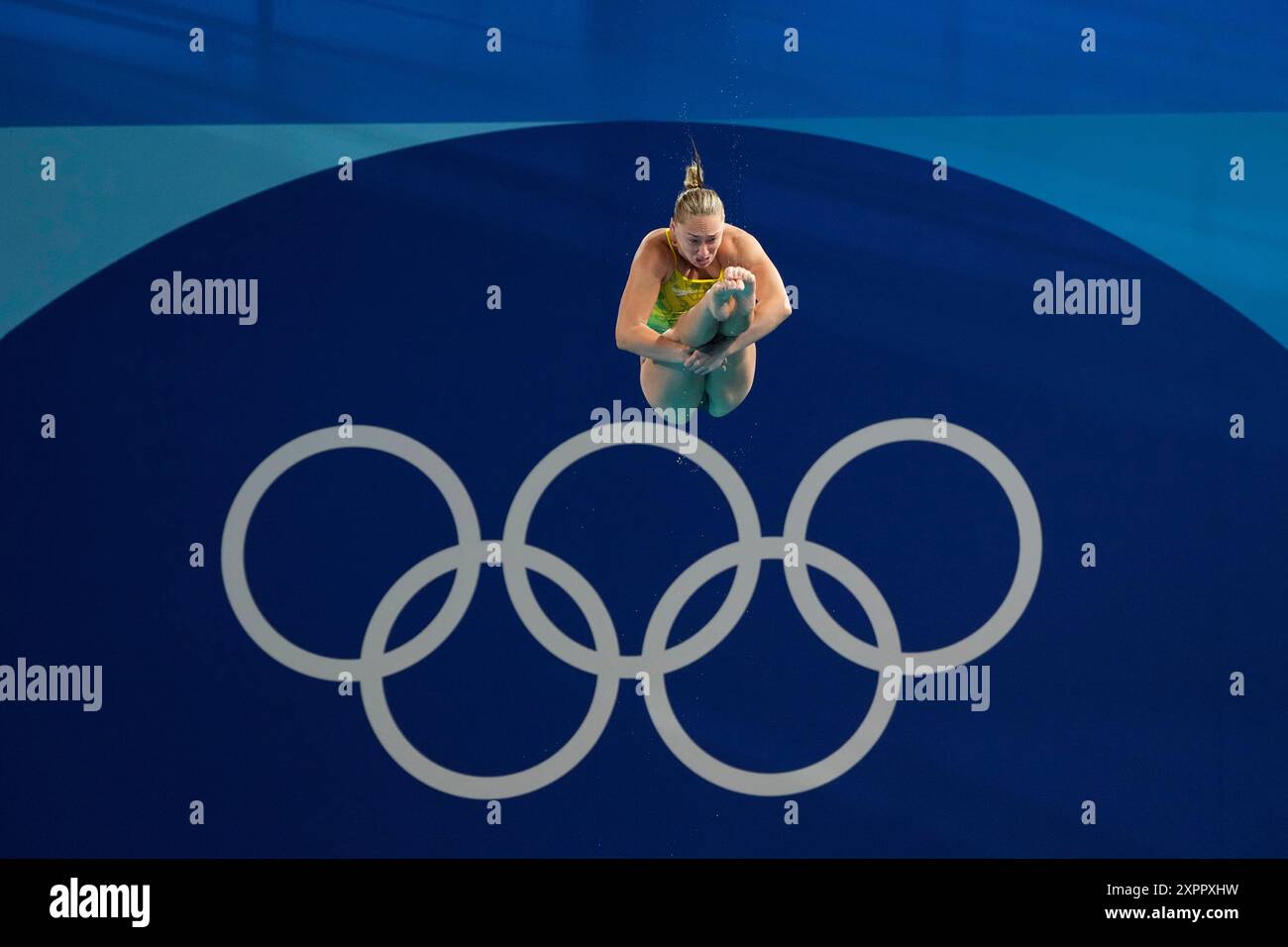 Australia's Alysha Koloi competes in the women's 3m springboard diving ...