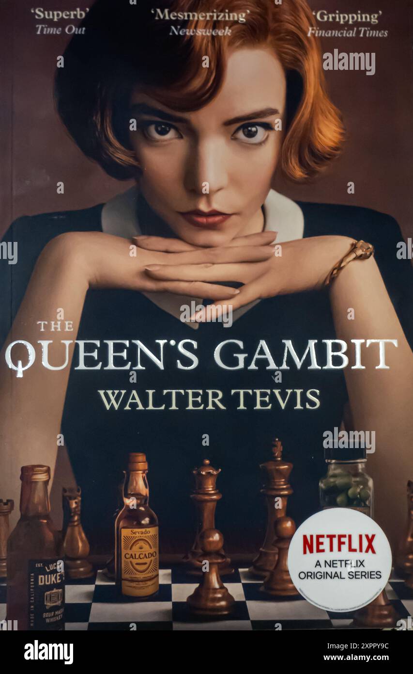 The Queen's Gambit Novel by Walter Tevis 1983 - Anya Taylor-Joy Actress ...