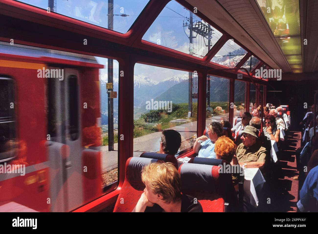 Switzerland train carriage interior hi-res stock photography and images ...