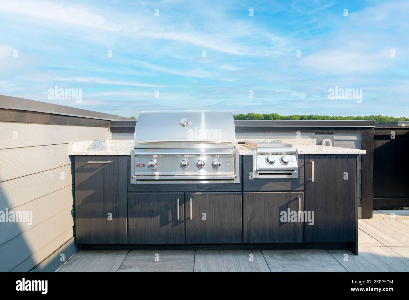 Food Appliance Outdoor cooking unit for grilling outside Stock Photo ...