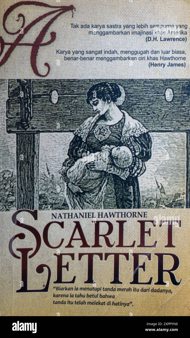 The scarlet letter hawthorne hi-res stock photography and images - Alamy