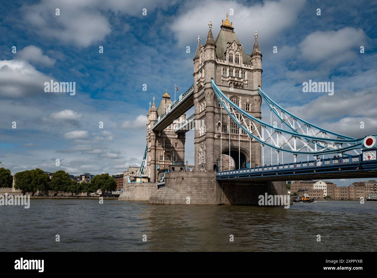 Tower Bridge London England August 2024 Tower Bridge is a Grade I ...