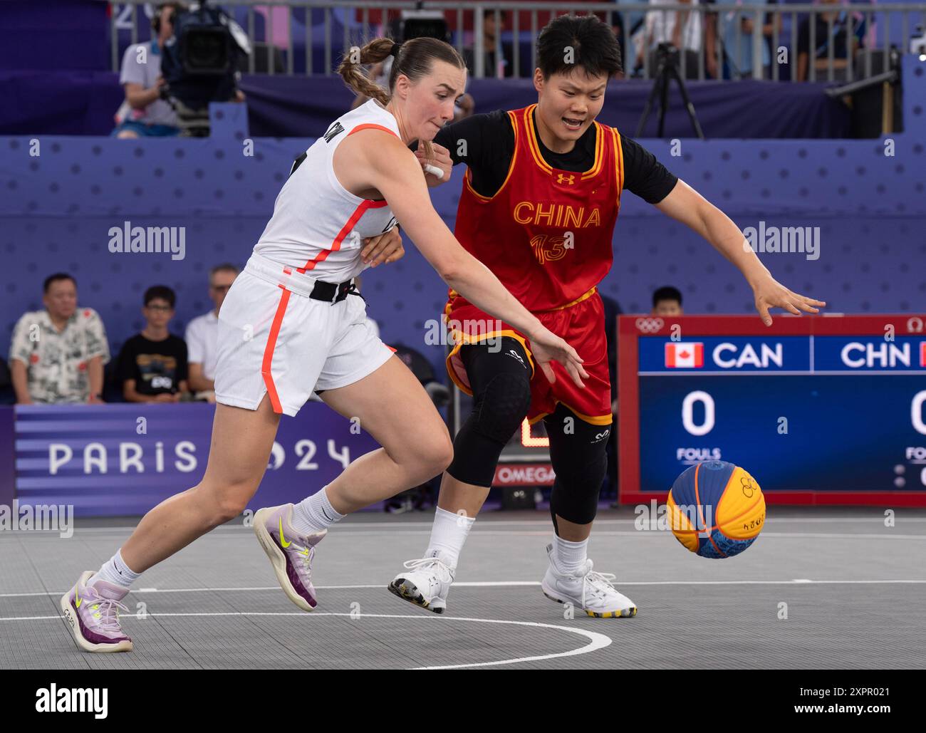 Paris, France. 31st July, 2024. Paige Crozon, from Humboldt, Sask ...