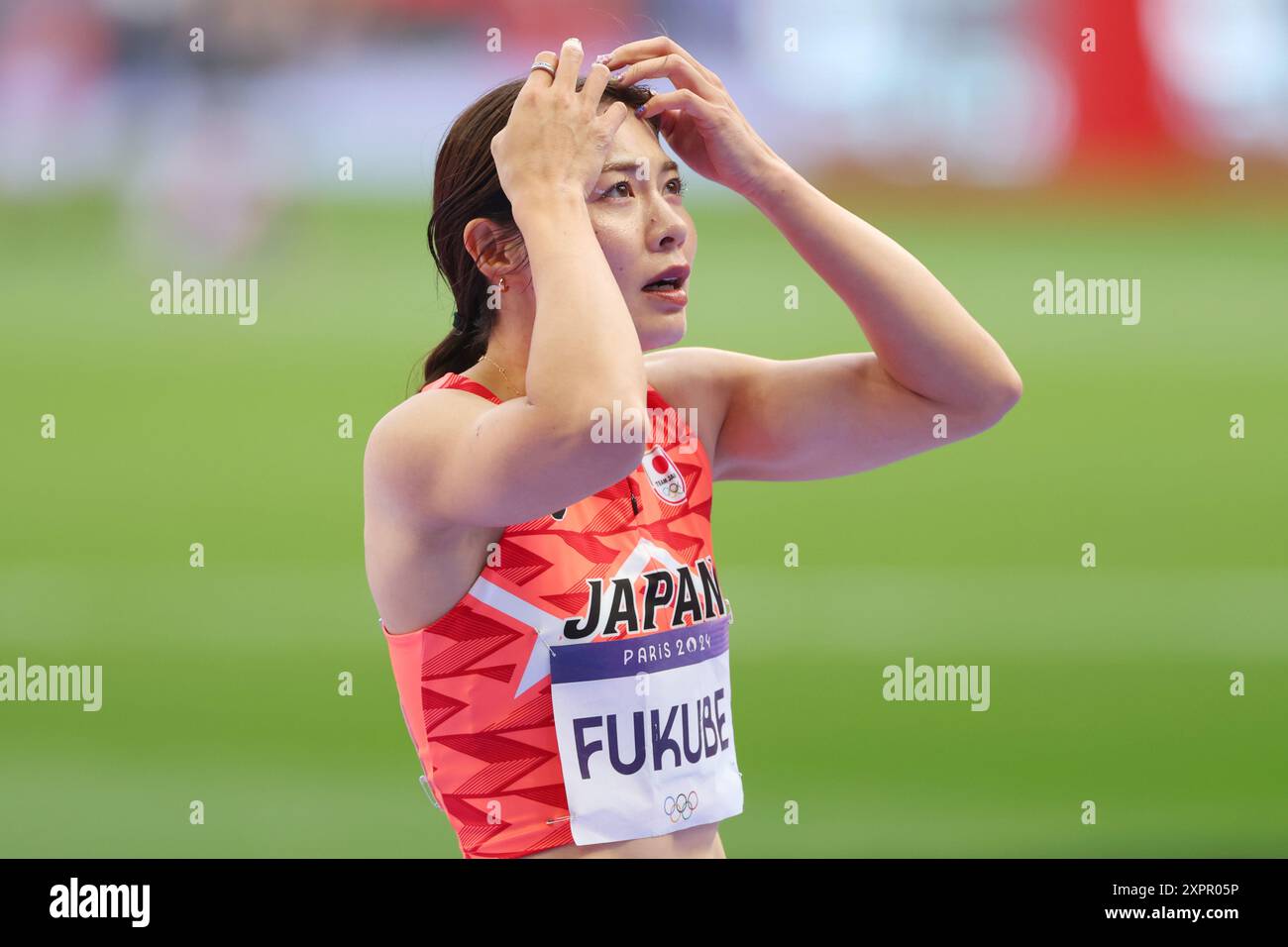Saint-Denis, France. 7th Aug, 2024. Mako Fukube (JPN) Athletics : Women ...
