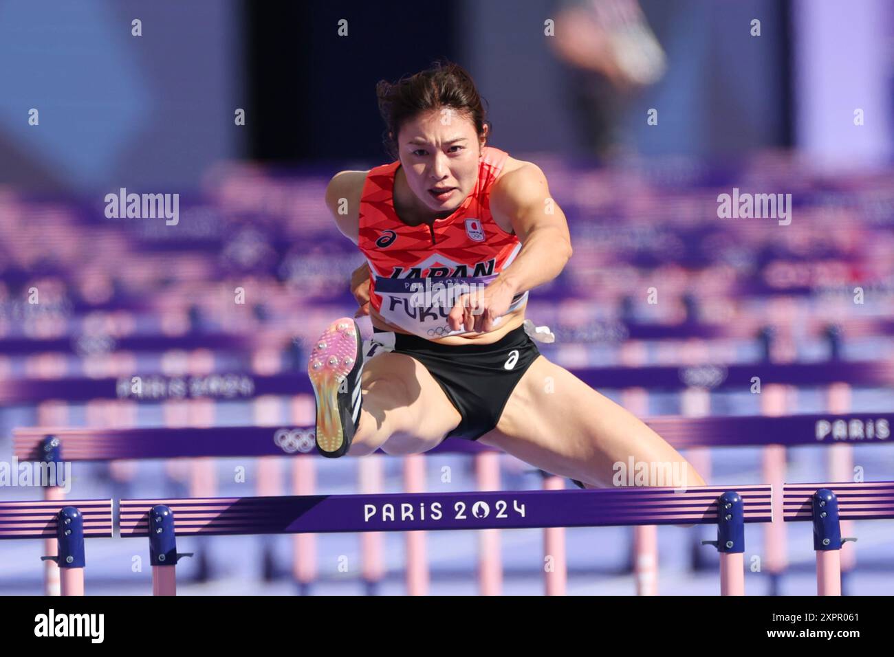 Saint-Denis, France. 7th Aug, 2024. Mako Fukube (JPN) Athletics : Women ...