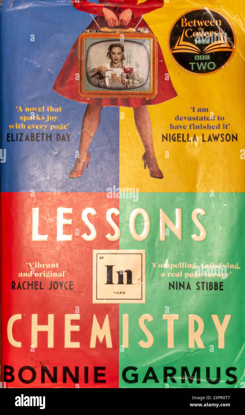 Lessons in Chemistry - Book by Bonnie Garmus 2022 Stock Photo - Alamy