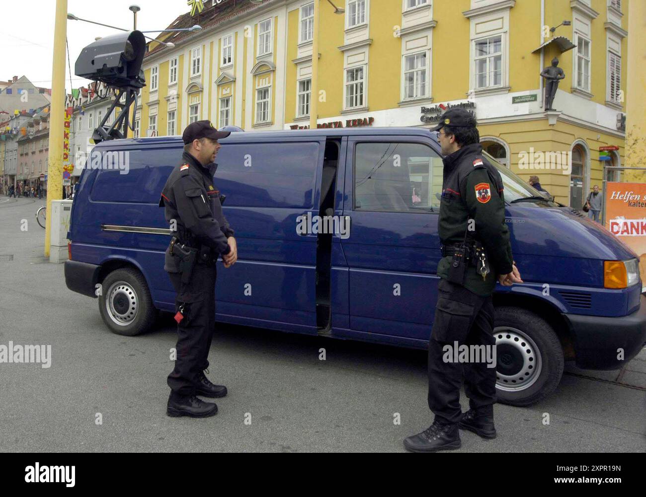 Cctv cameras monitoring public space hi-res stock photography and ...