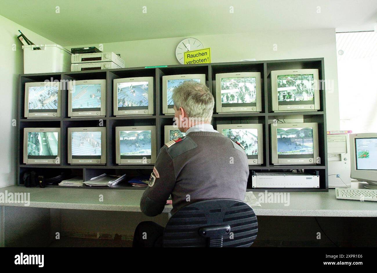 Cctv cameras monitoring public space hi-res stock photography and ...