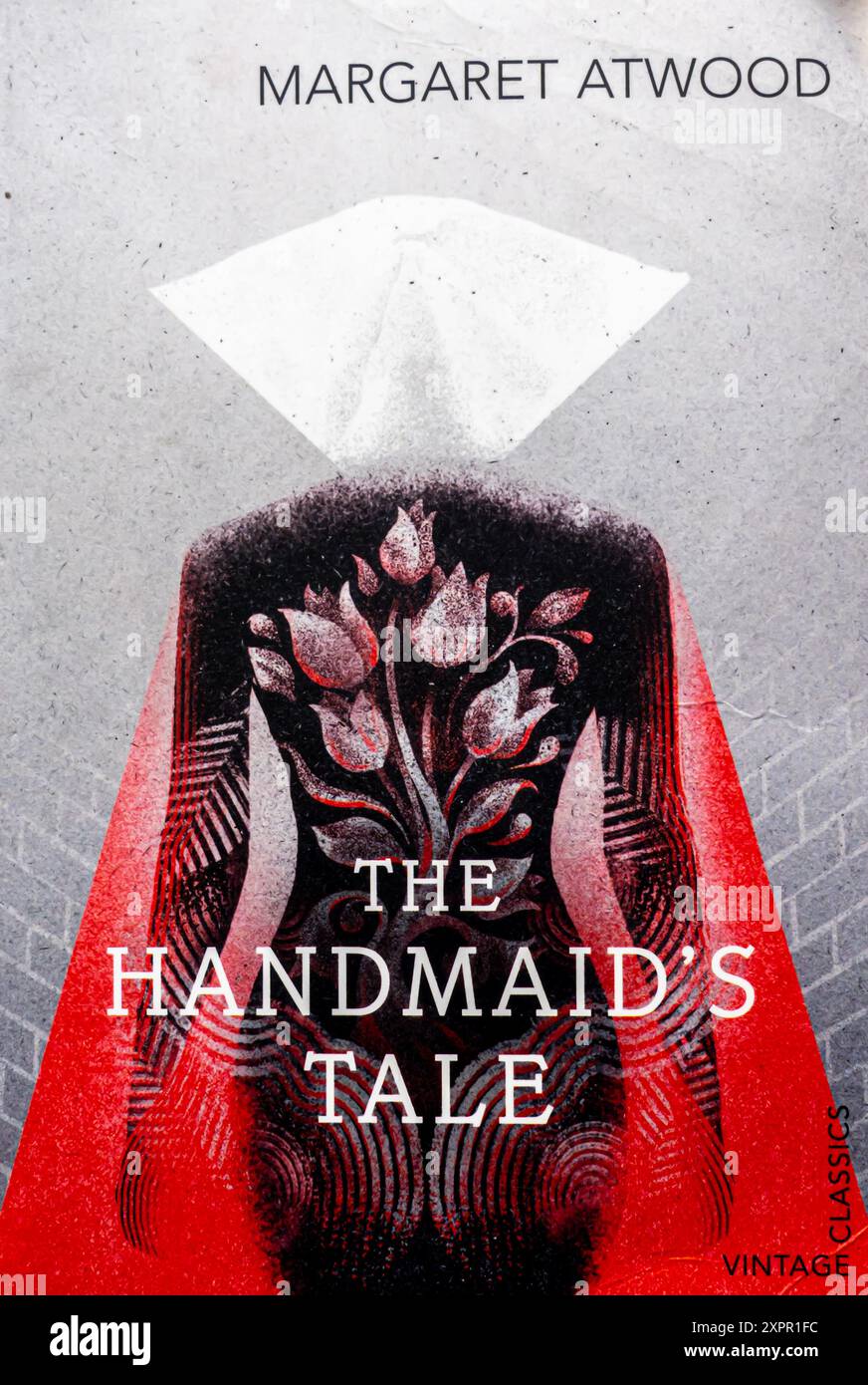 The Handmaid's Tale by Margaret Atwood book cover, 1985 Stock Photo - Alamy