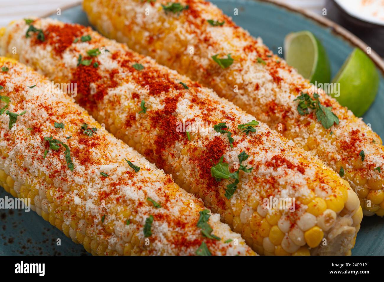 Elotes in mexico street food hi-res stock photography and images - Alamy