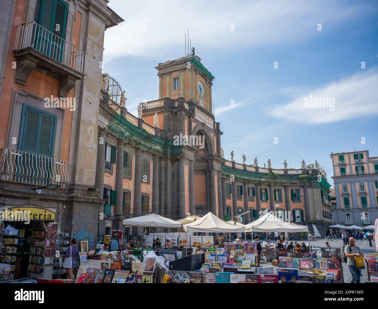 Piazza Dante, Old Town of Naples, Naples, Campania, Southern Italy ...