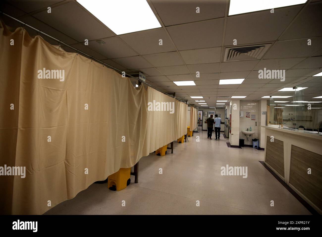 Beirut, Lebanon. 07th Aug, 2024. A view of the emergency room at Beirut ...