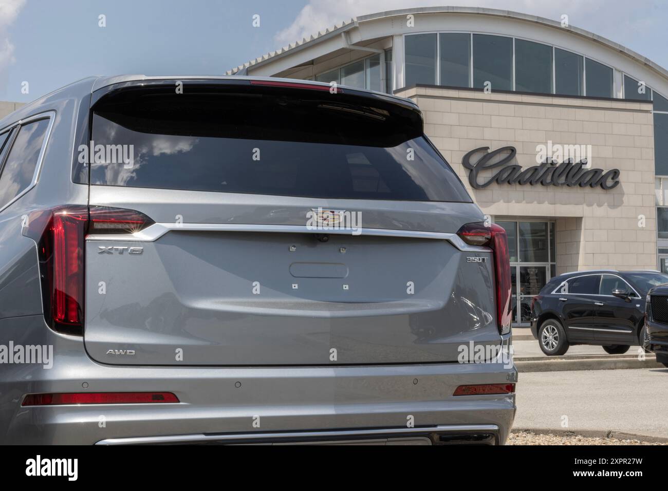 Fishers - August 4, 2024: Cadillac XT6 display at a dealership ...