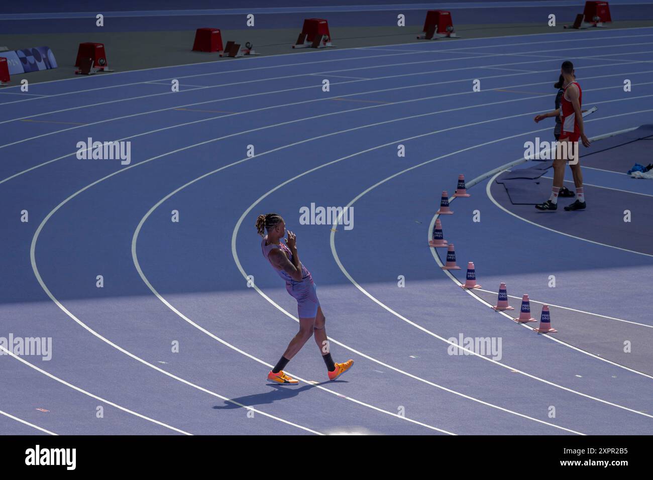 Paris, France - 08 07 2024: Olympic Games Paris 2024. View of men's ...