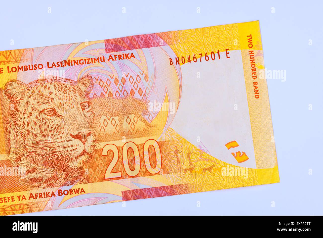 Banknotes denominated in 200 rands cash issued by National Bank of ...