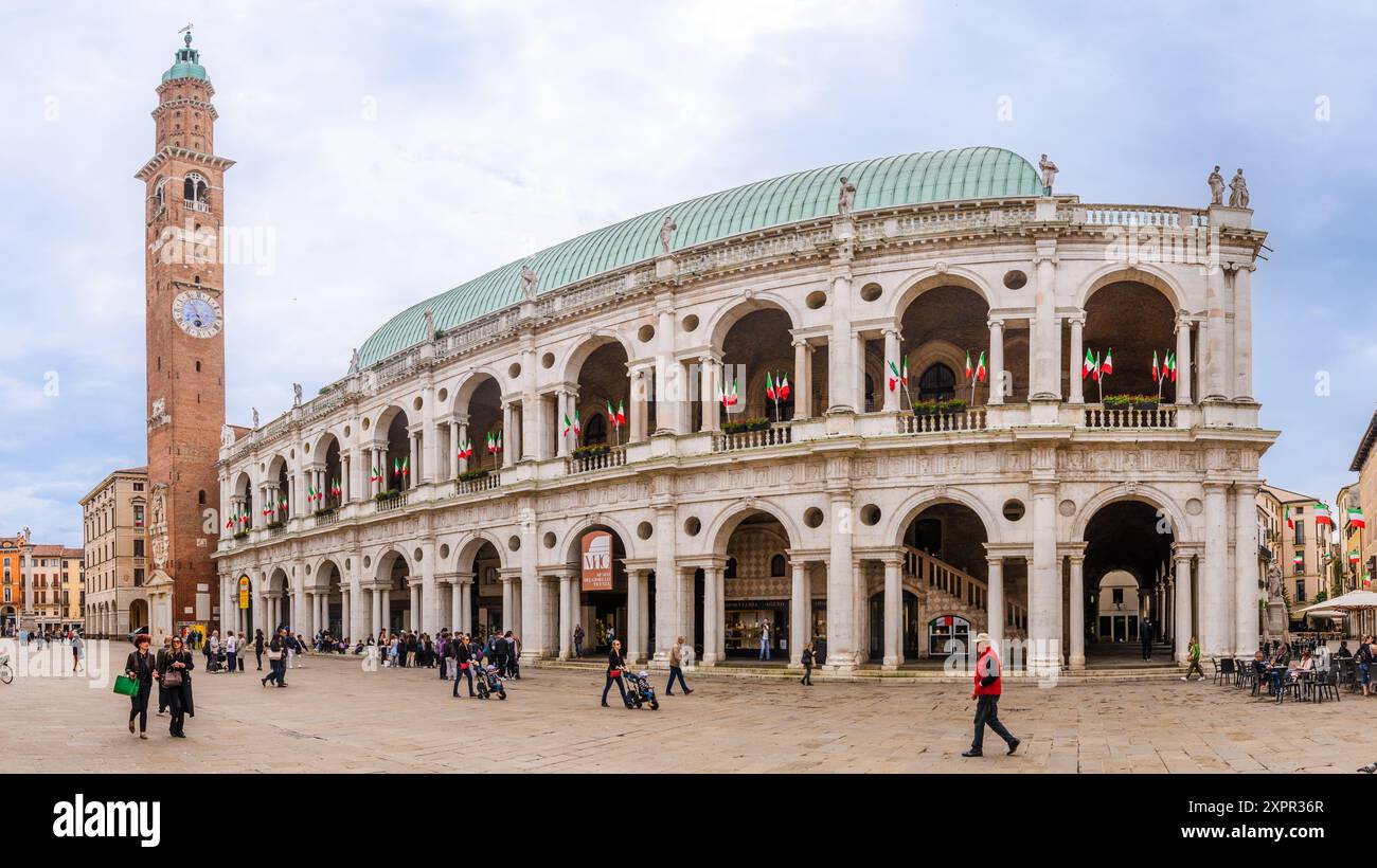 Basilica Palladiana in Vicenza, Veneto, Italy – A masterpiece of Renaissance architecture ...