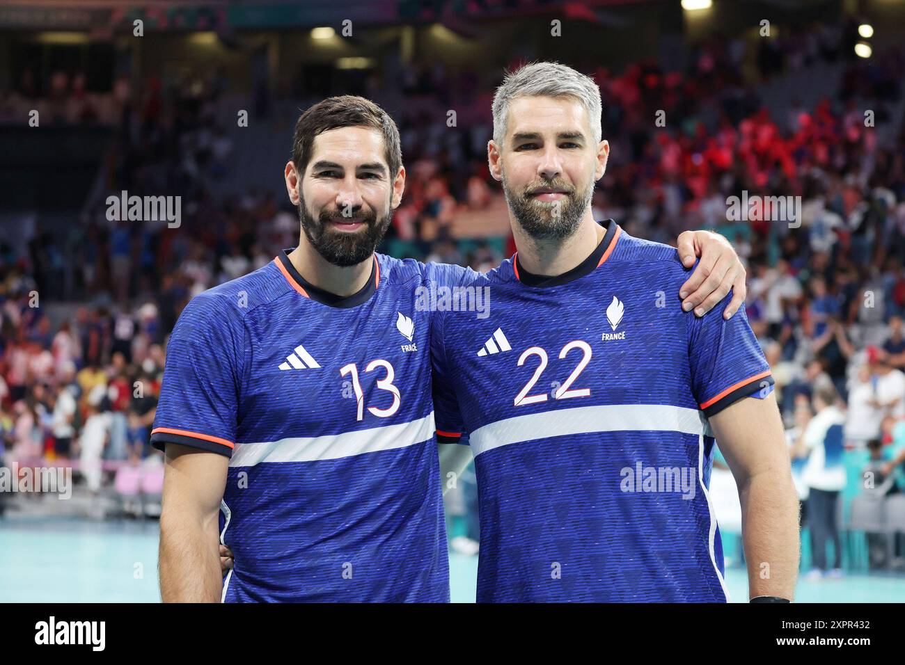 Nikola KARABATIC and Luka KARABATIC (France), Handball, Men's ...