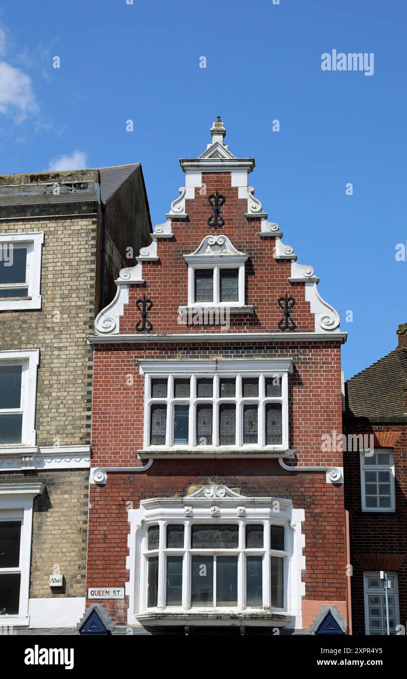 Listed building in the Flemish Renaissance style at Queen Street in ...
