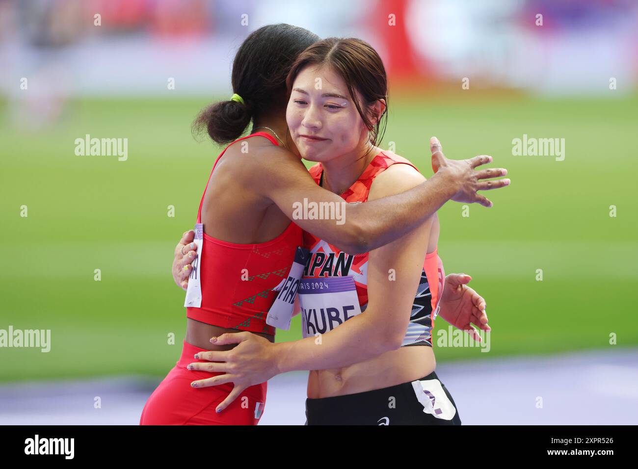 Saint-Denis, France. 7th Aug, 2024. Mako Fukube (JPN) Athletics : Women ...