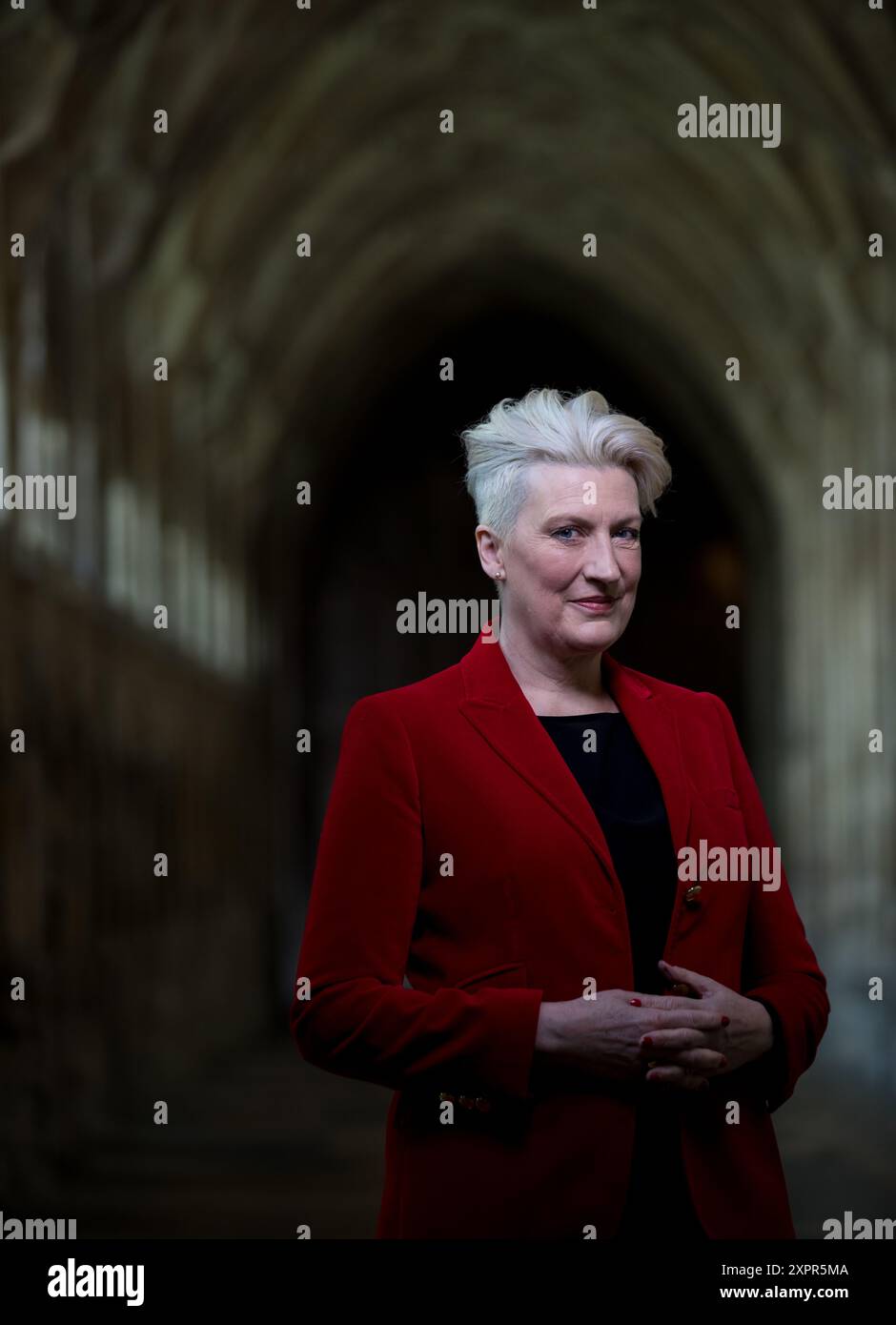 Sarah Connolly, photographed at Gloucester Cathedral Stock Photo - Alamy