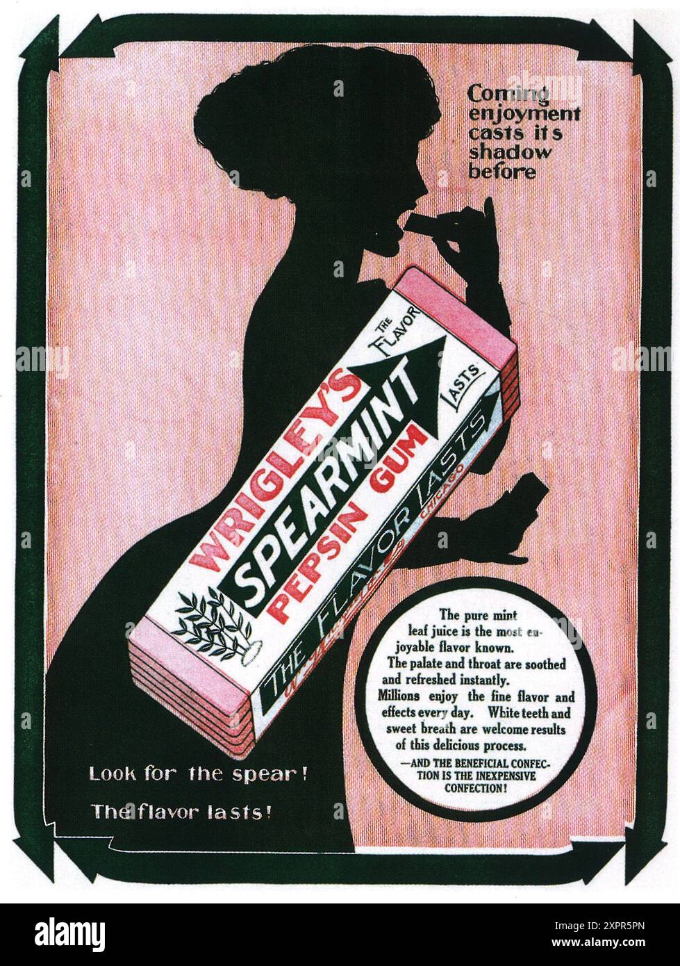 1910s chewing gum hi-res stock photography and images - Alamy