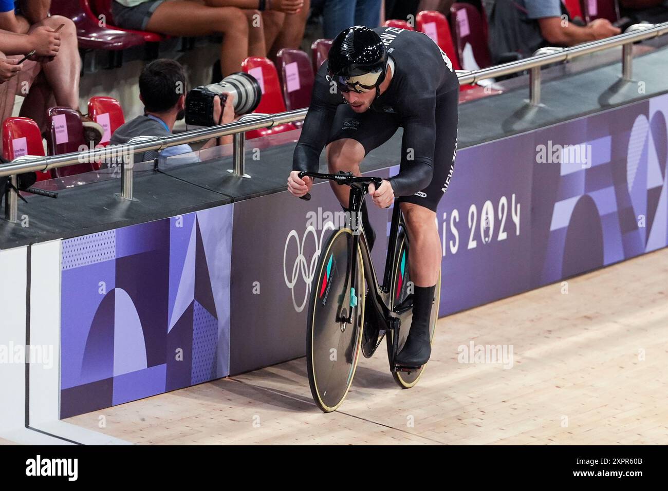 Paris, France. 07th Aug, 2024. PARIS, FRANCE - AUGUST 7: Sam Dakin of New Zealand competing in ...