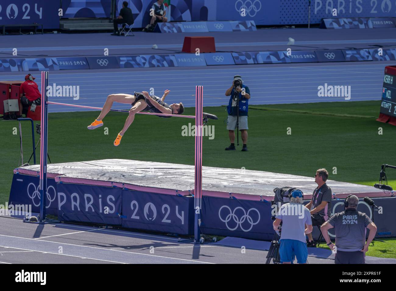 Paris, France - 08 07 2024: Olympic Games Paris 2024. View of men's ...