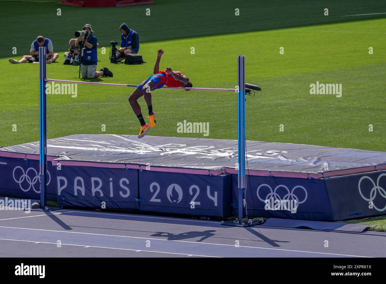 Paris, France - 08 07 2024: Olympic Games Paris 2024. View of men's ...