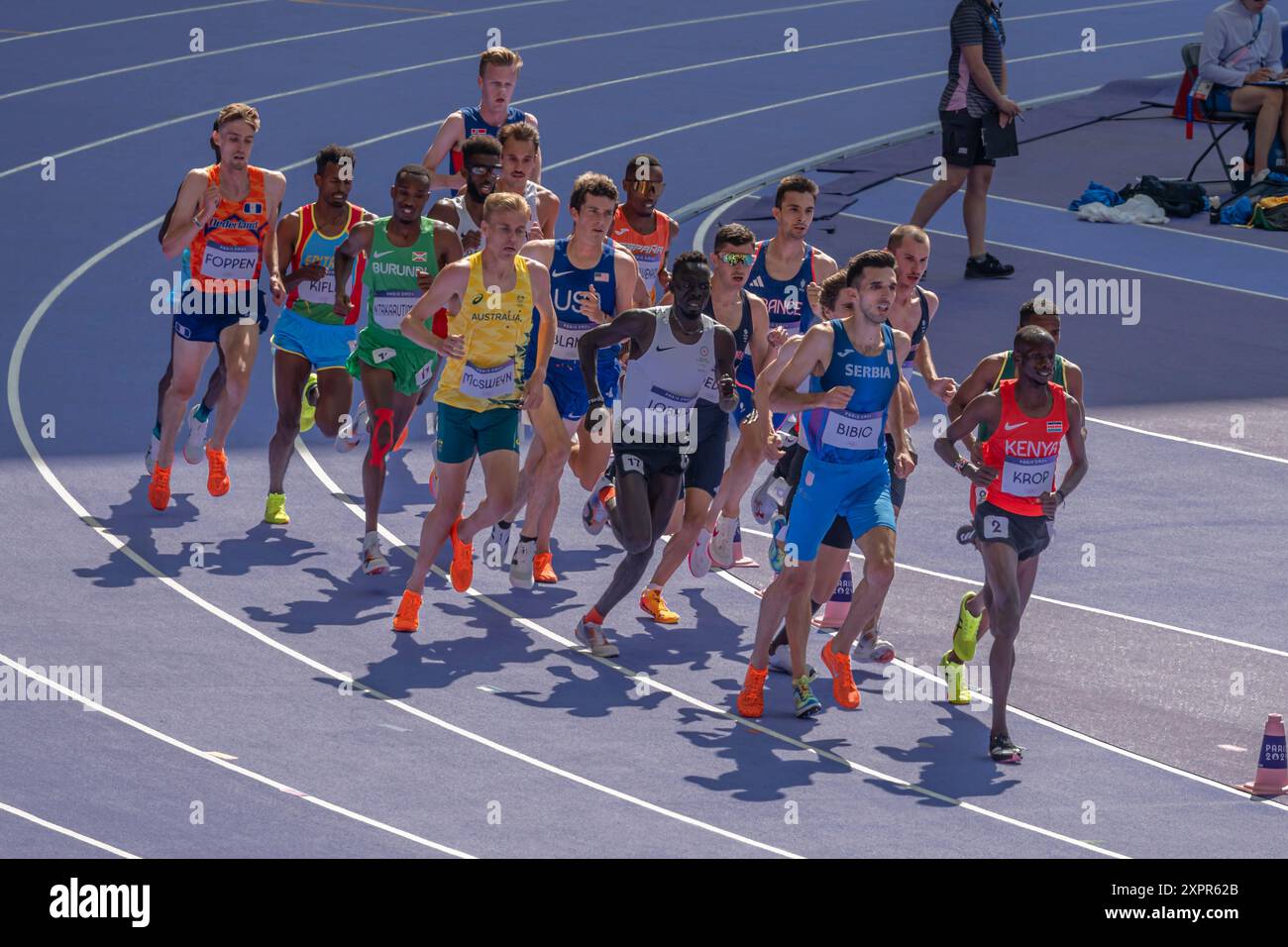 Paris, France - 08 07 2024: Olympic Games Paris 2024. View of men's ...