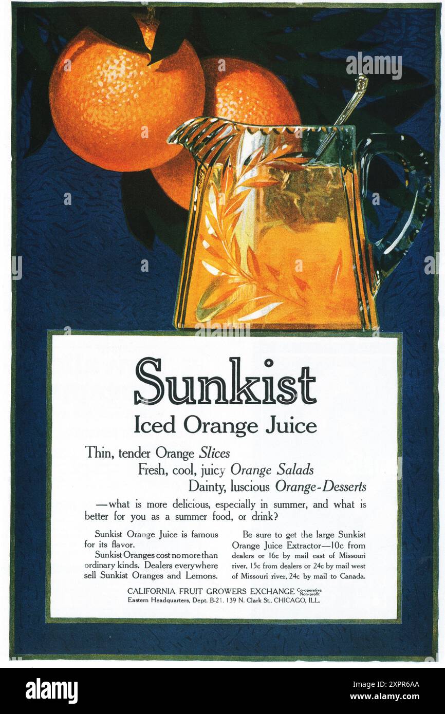 Sunkist drink hi-res stock photography and images - Alamy