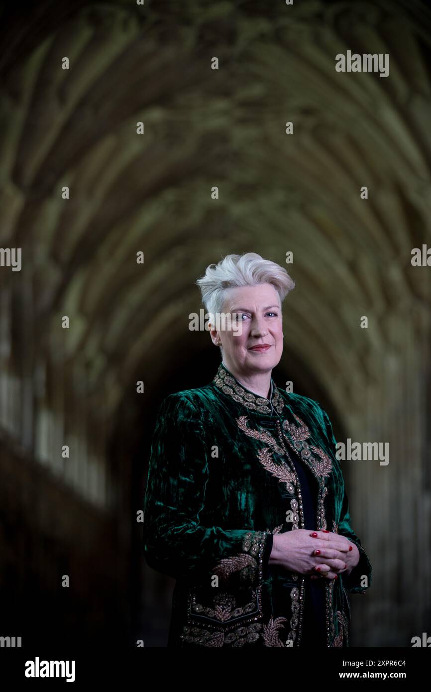Sarah Connolly, photographed at Gloucester Cathedral Stock Photo - Alamy