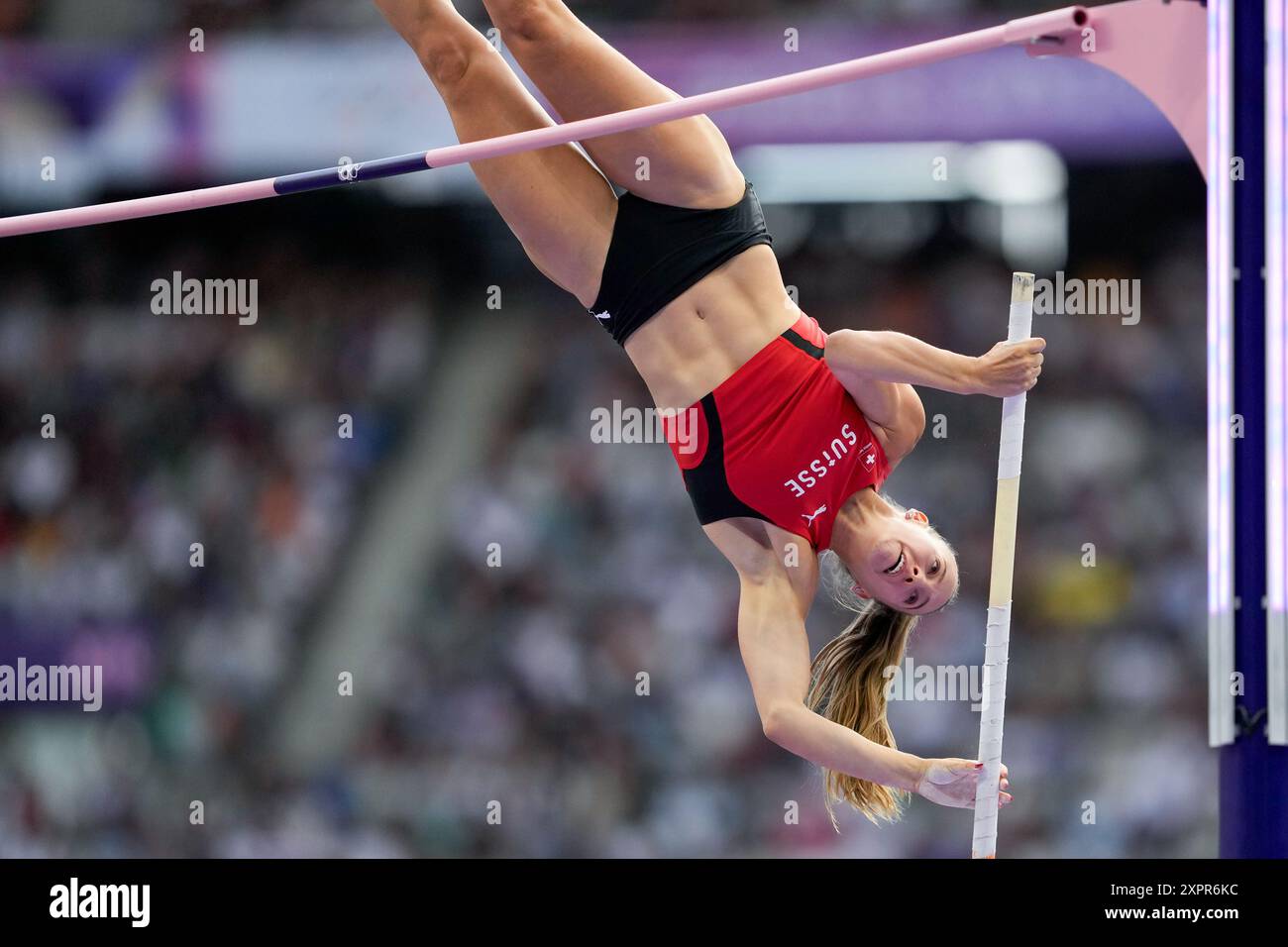 Paris, France. 07th Aug, 2024. PARIS, FRANCE - AUGUST 7: Angelica Moser ...