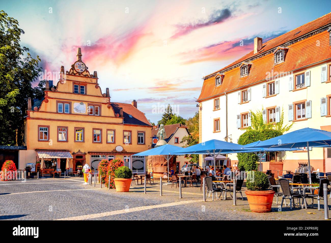Old city of Ottweiler, Germany Stock Photo - Alamy