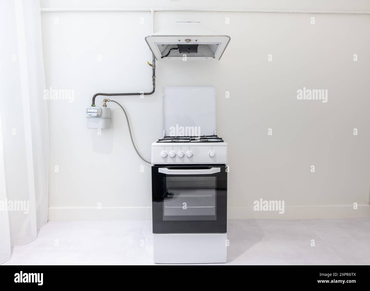 Kitchen interior furniture for cooking stove hi-res stock photography ...