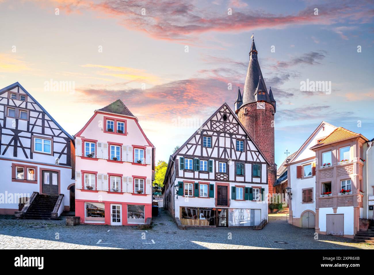 Old city of Ottweiler, Germany Stock Photo - Alamy
