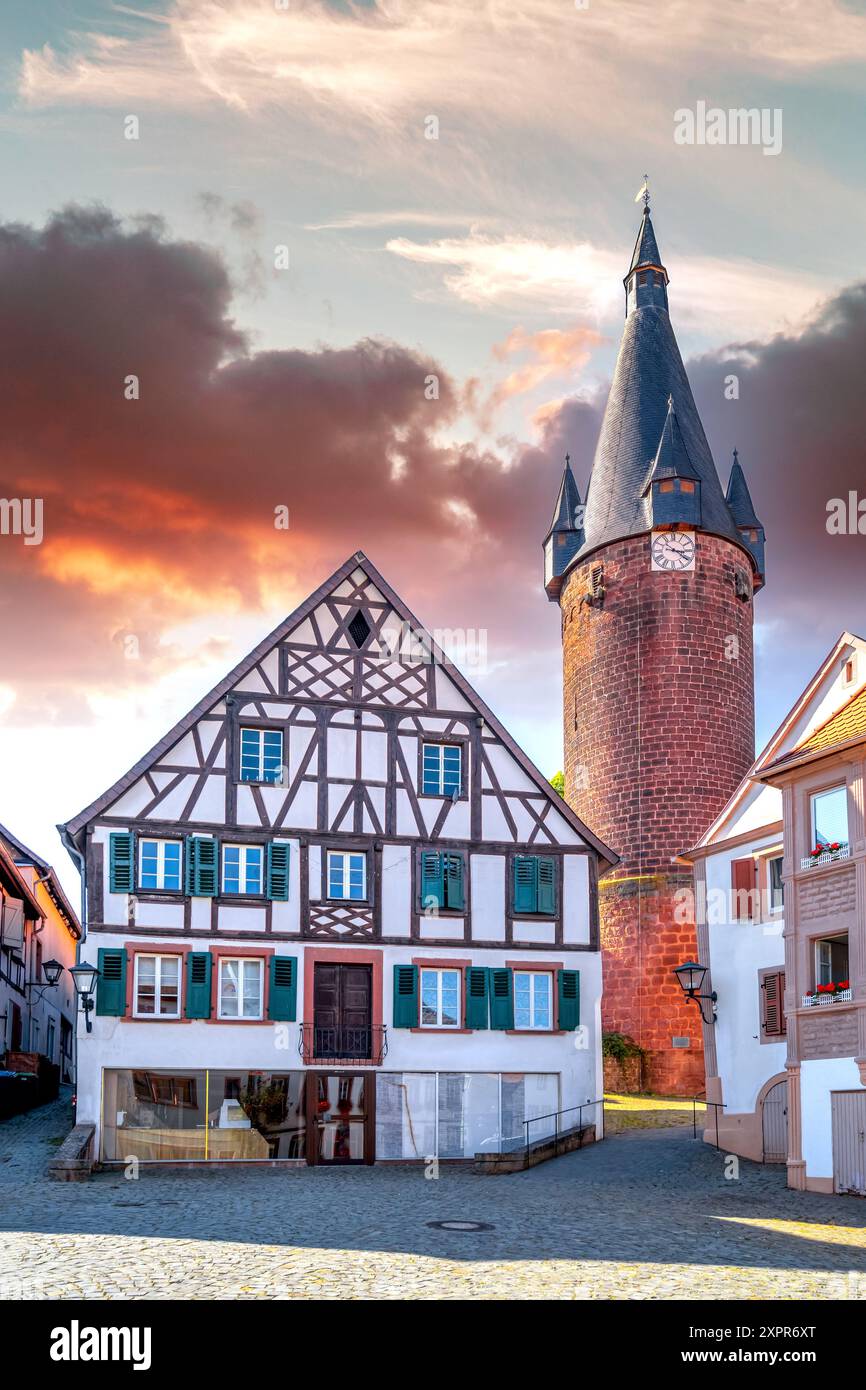 Old city of Ottweiler, Germany Stock Photo - Alamy