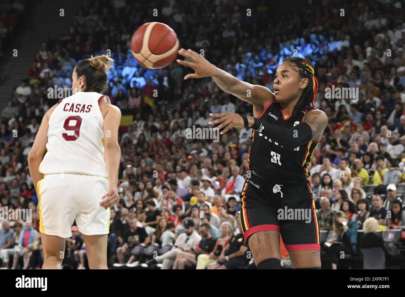 Maxuella Lisowa Mbaka (Belgium), Basketball, Women's Quarterfinal ...