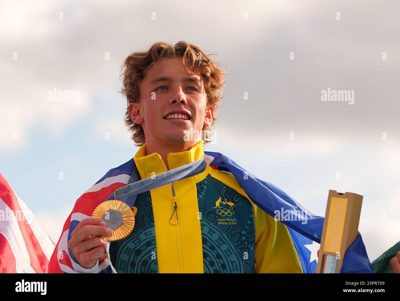 August 07 2024: Keegan Palmer (Australia) wins gold during the ...