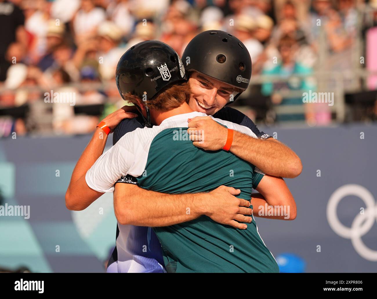 August 07 2024: Tom Schaar (United States of America) and Keegan Palmer ...