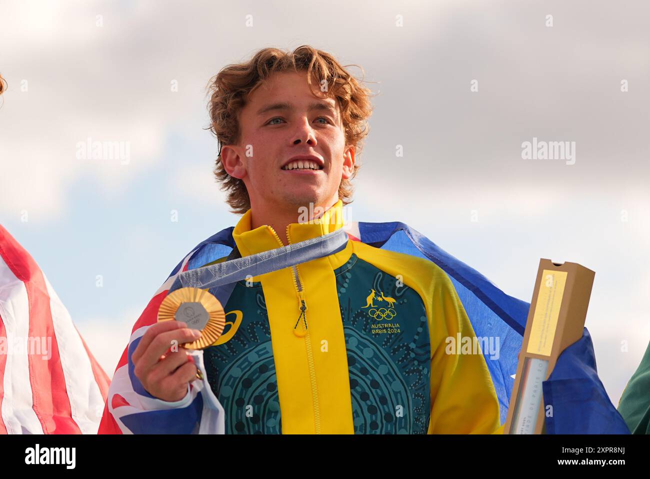 August 07 2024: Keegan Palmer (Australia) wins gold during the ...