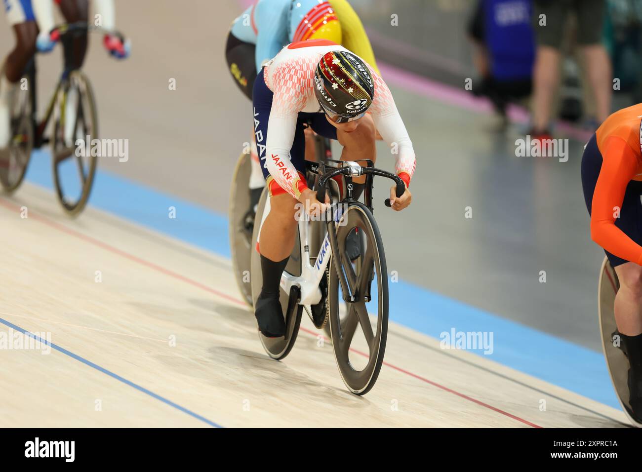 Riyu Ota (JPN), AUGUST 7, 2024 - Cycling : Women's Keirin Repechage during the Paris 2024 ...