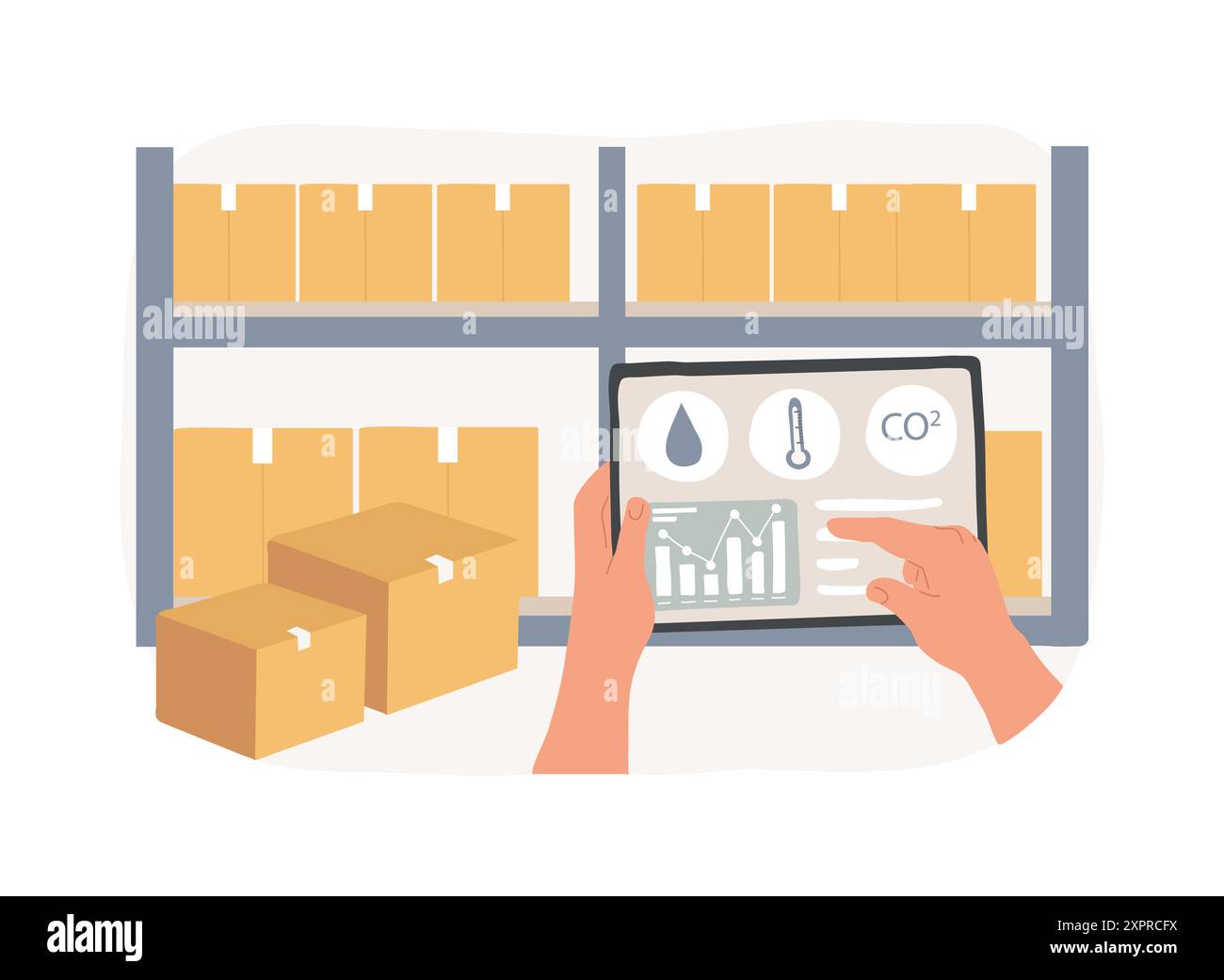 Digital warehousing Cut Out Stock Images & Pictures - Alamy