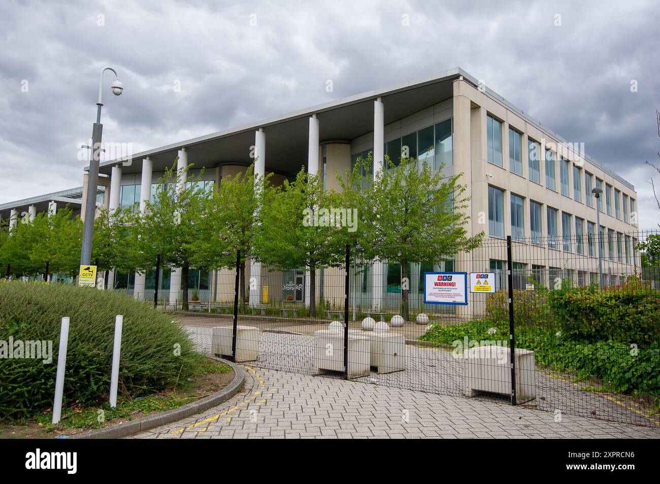 Slough, UK. 7th August, 2024. Six former office blocks on the Bath Road ...