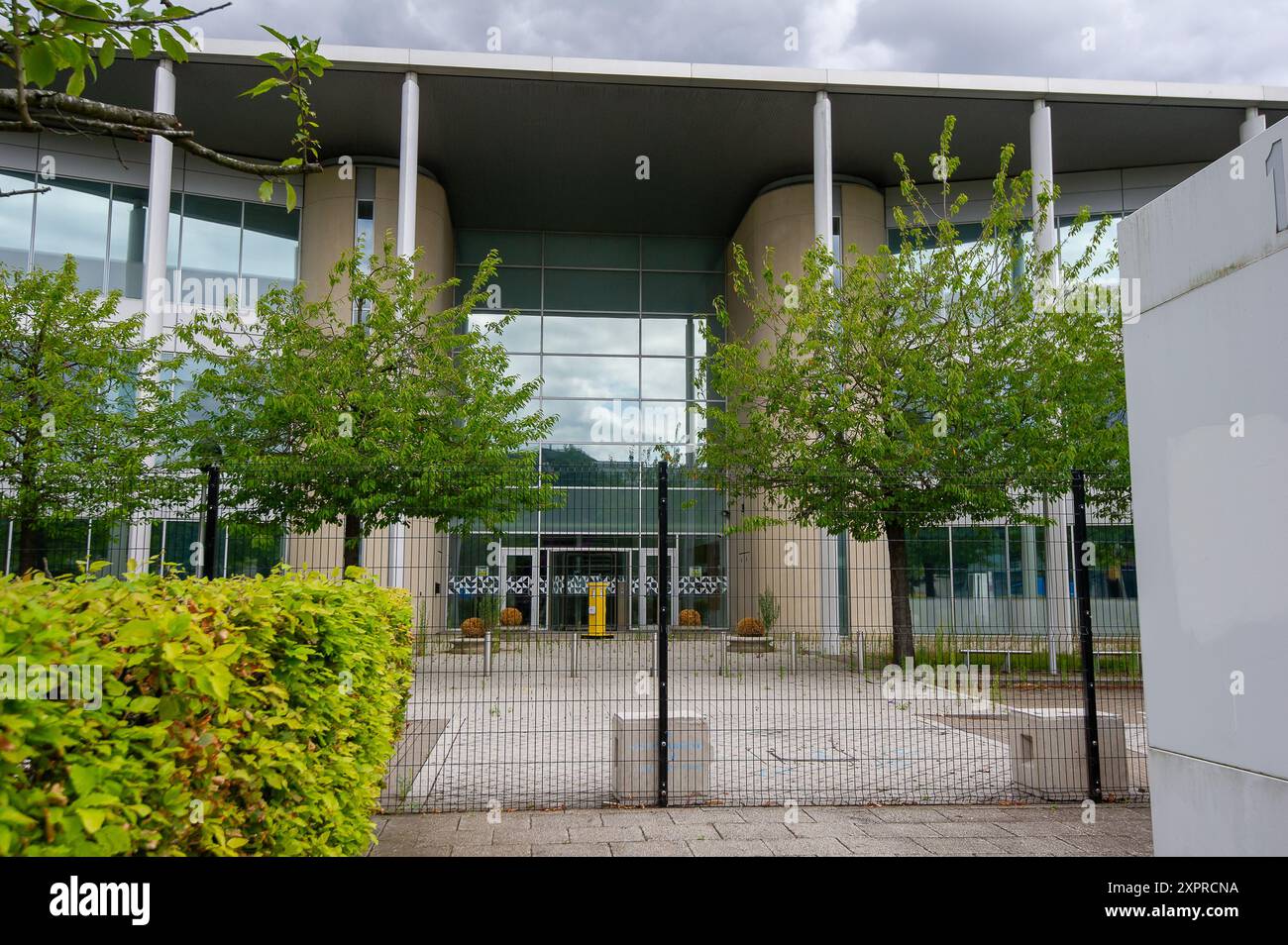 Slough, UK. 7th August, 2024. Six former office blocks on the Bath Road ...