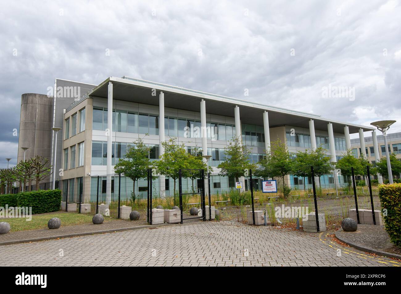 Slough, UK. 7th August, 2024. Six former office blocks on the Bath Road ...
