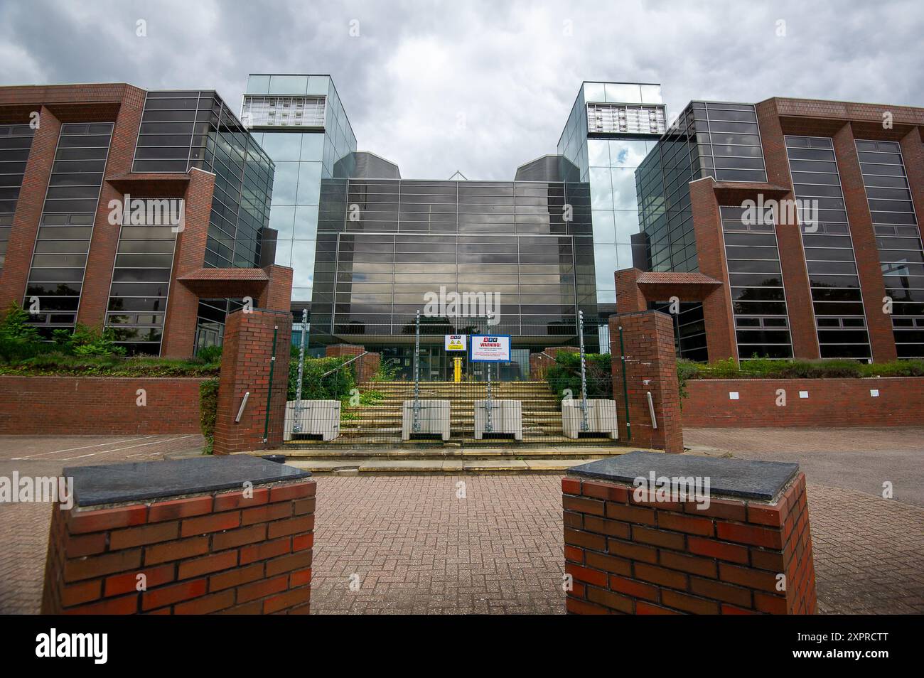 Slough, UK. 7th August, 2024. Six former office blocks on the Bath Road ...