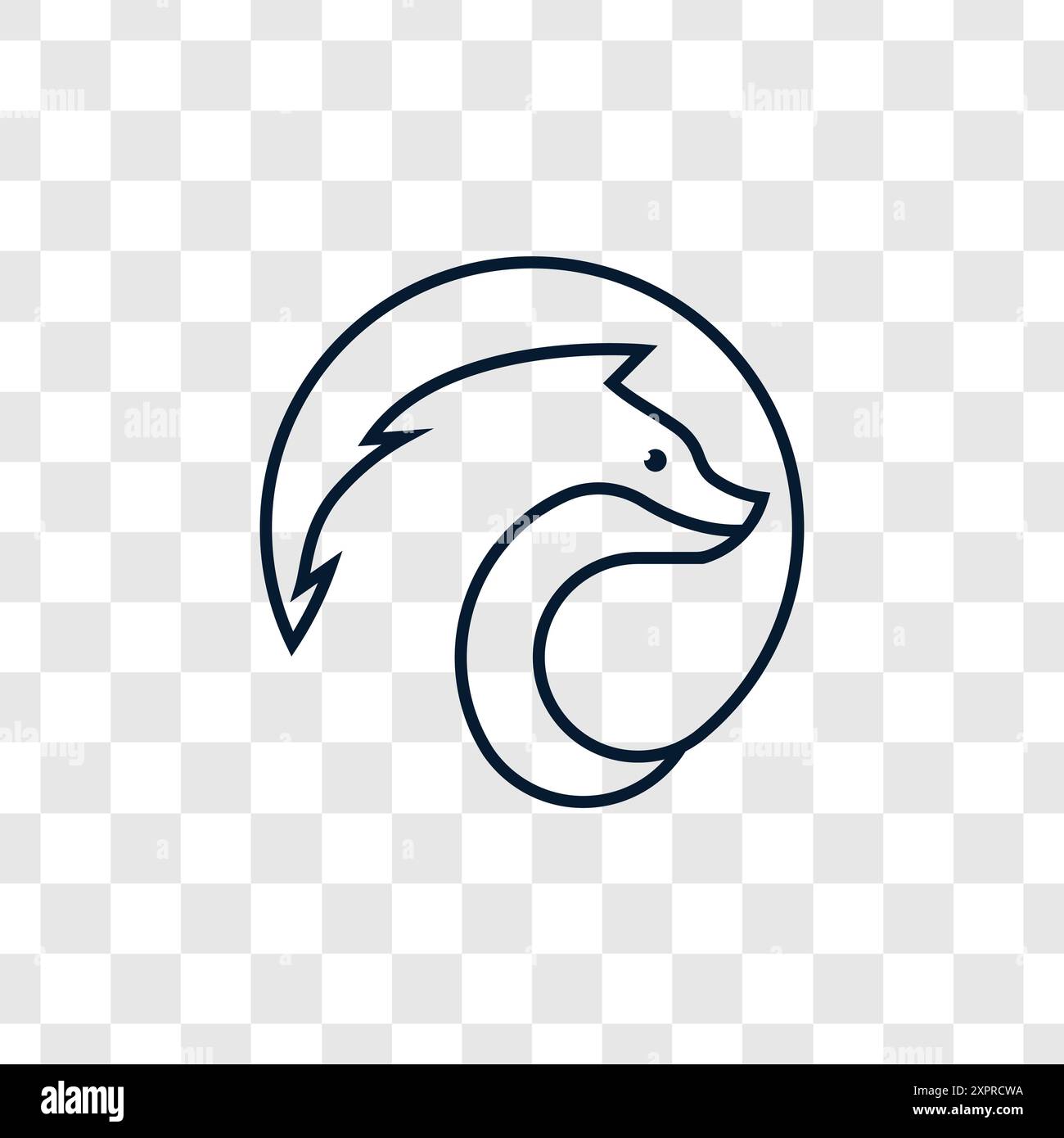 Fox template logo hi-res stock photography and images - Alamy