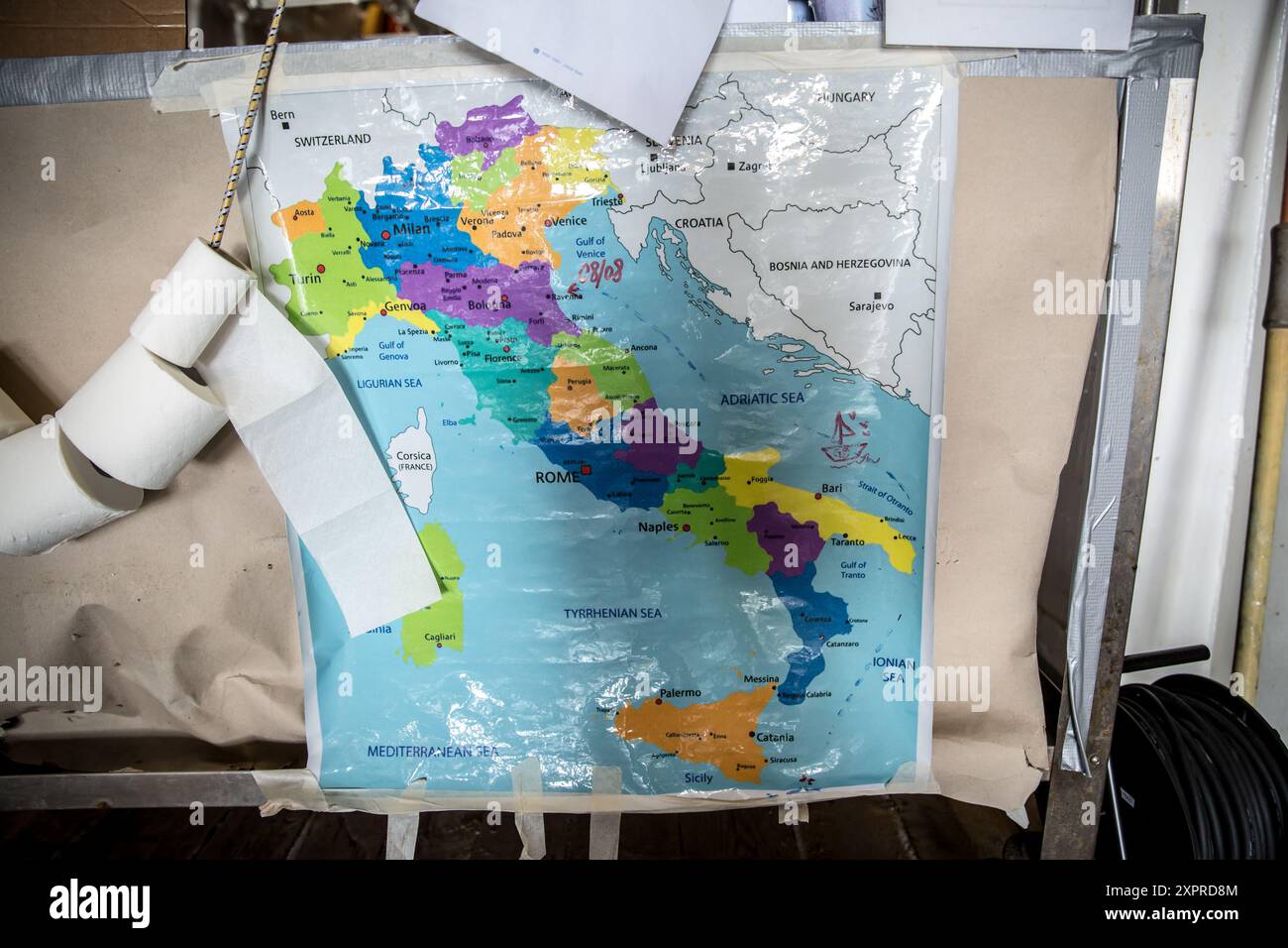 Large Detailed Map Of Ravenna