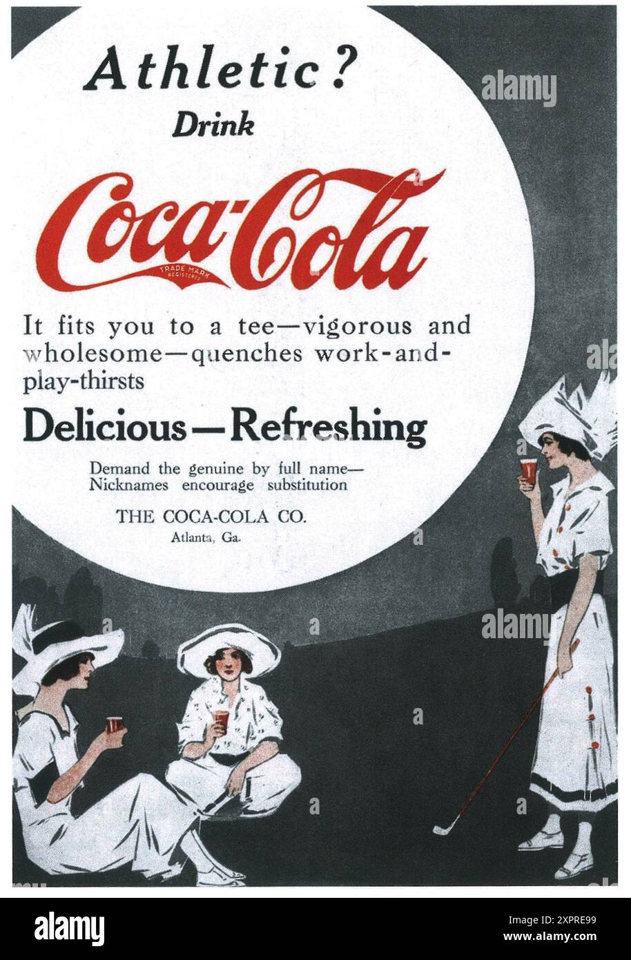 Vintage coca cola posters hi-res stock photography and images - Alamy